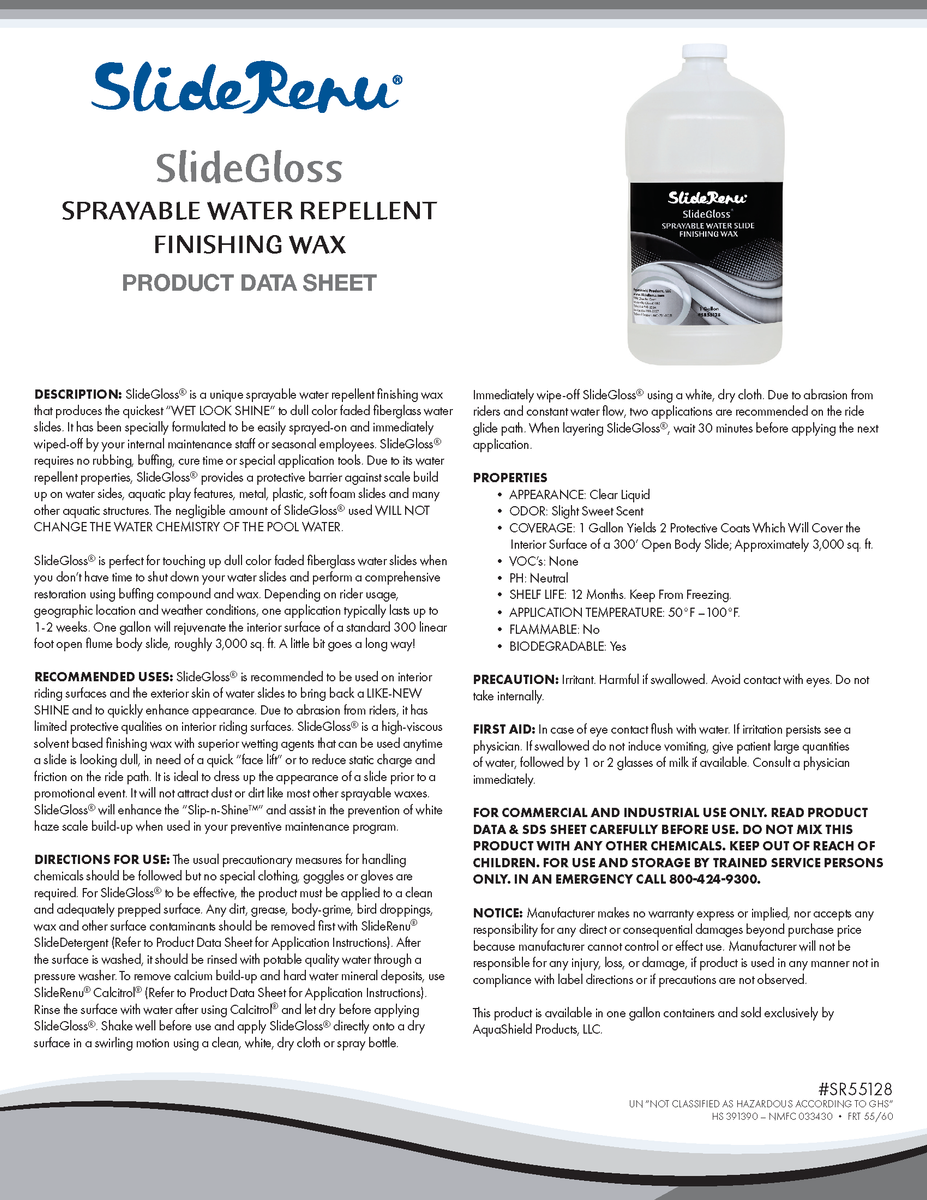 SlideRenu® SlideGloss® – WMS Aquatics